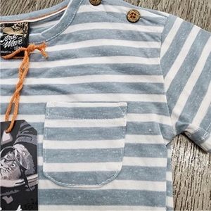 First Wave | Shirts & Tops | Nwt First Wave Shirt Toddler Bluewhite ...